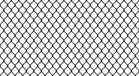 Black steel grating isolated on white background Vector Image