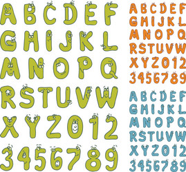 Abc cartoon Royalty Free Vector Image - VectorStock