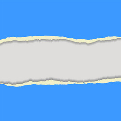 Blue texture with torn paper Royalty Free Vector Image