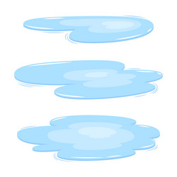 Water drop frame animation on white Royalty Free Vector
