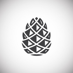 Logo for pine nuts Royalty Free Vector Image - VectorStock