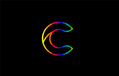 Rainbow Alphabet Letter Vector Images (over 11,000)