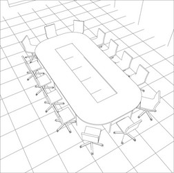 Meeting Room Table Vector Images (over 5,400)