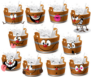 Milk Bucket Vector Images (over 3,300)
