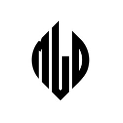 Mld logo letter design Royalty Free Vector Image