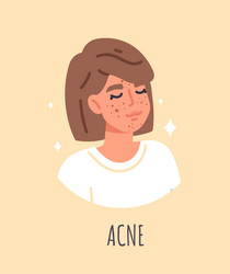 Skin disease Royalty Free Vector Image - VectorStock