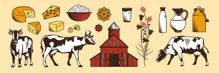 Farm Fresh Milk Vector Images (over 17,000)