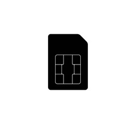 Sim card logo Royalty Free Vector Image - VectorStock