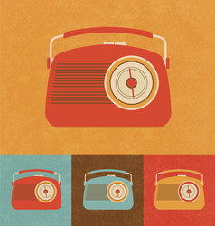 Retro icons Royalty Free Vector Image - VectorStock
