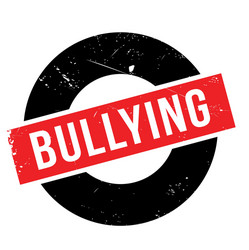 Bullying rubber stamp Royalty Free Vector Image