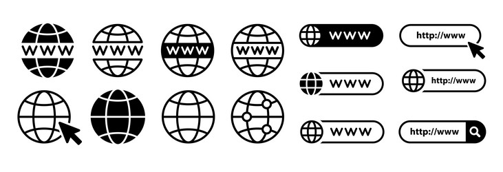 Icon Intranet Www Vector Images (over 200)