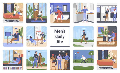 Everyday Life Vector Images (over 3,600)