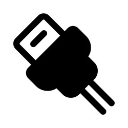 Device uses usb connection to supply electricity Vector Image