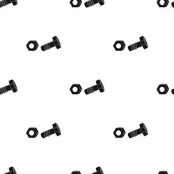 Structural Screw Nut Bolt Vector Images (81)