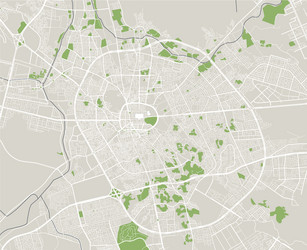 Map city medina saudi arabia Royalty Free Vector Image