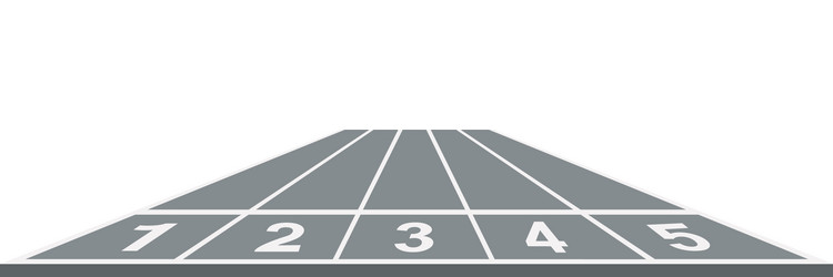 Running track Royalty Free Vector Image - VectorStock