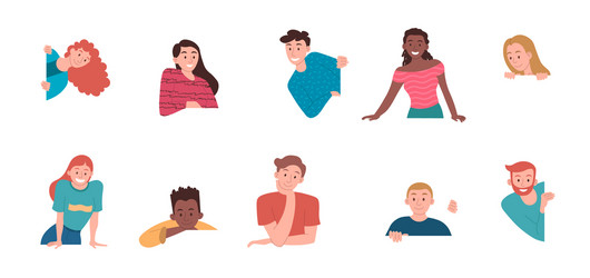 Curious mindset isolated cartoon Royalty Free Vector Image