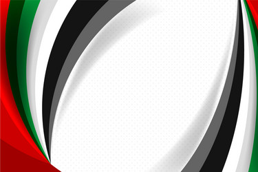 Uae flag background Royalty Free Vector Image - VectorStock