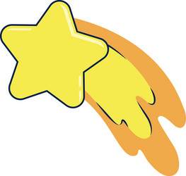 Shooting Star Yellow Vector Images (over 1,800)