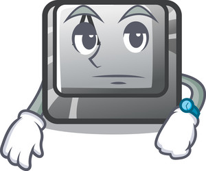 Funny Computer Keyboard Cartoon Enter Vector Images (over 1,300)