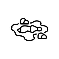 Pit Royalty Free Vector Image - VectorStock