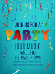 Celebration background template Royalty Free Vector Image