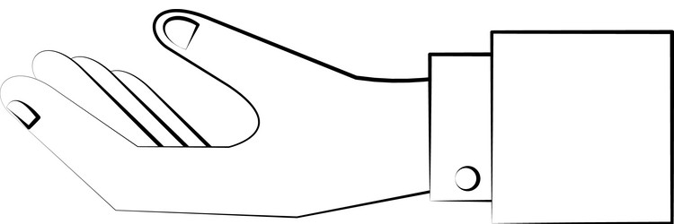 Hand Extended Vector Images (over 790)