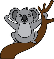 Koala australian animal Royalty Free Vector Image
