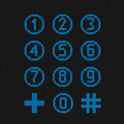 Digital Numbers Vector Images (over 110,000)