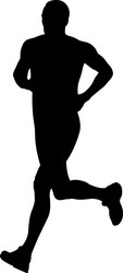 Trail Runner Silhouette Vector Images (over 230)