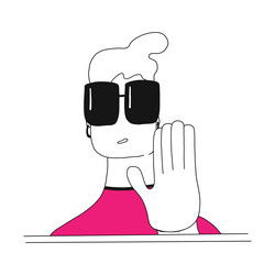 Hand Held Out Vector Images (30)