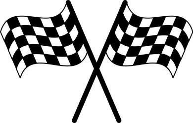 Crossed Racing Flags Vector Images (over 3,100)