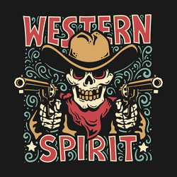Outlaw Skull Wallpaper