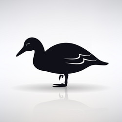 Duck leg icon Royalty Free Vector Image - VectorStock