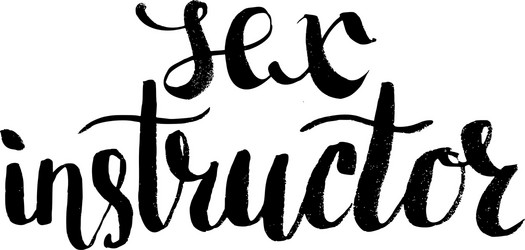 Hand drawn lettering poster Royalty Free Vector Image