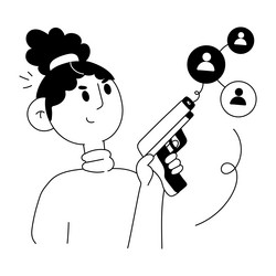 Target people Royalty Free Vector Image - VectorStock