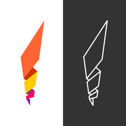 Geometric Flame Vector Images (over 10,000)