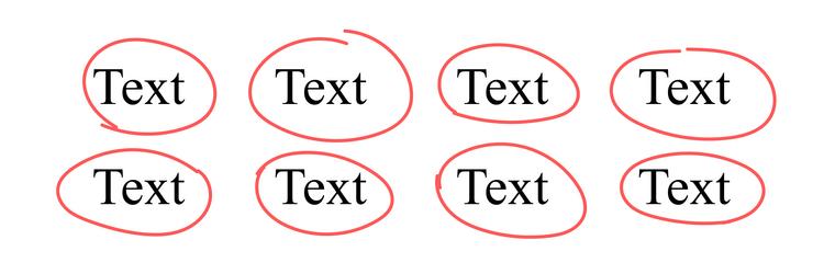 Highlight Text Vector Images (over 4,800)