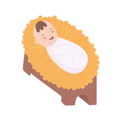 Baby Jesus Sleeping Vector Images (46)