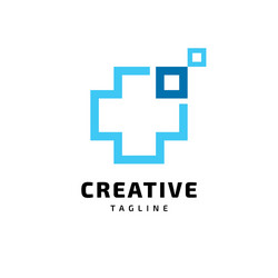 Good doctor logo template this design use Vector Image