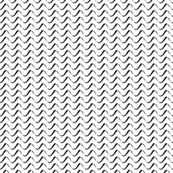 Seamless wavy line pattern Royalty Free Vector Image