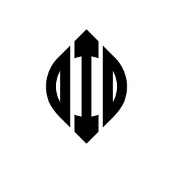 Dio logo letter design Royalty Free Vector Image