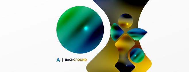 Transparent effects geometric abstract background Vector Image