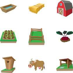 Cow Paddock Cartoons Vector Images (35)