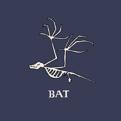 Bat Skeleton Animal Vector Images (over 550)