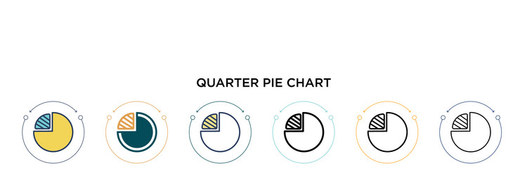 Quarter Pie Chart Vector Images (over 170)