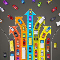 Traffic Jam Vector Images (over 2,300)