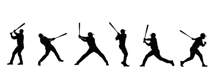 Baseball player batter Royalty Free Vector Image
