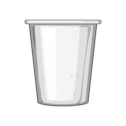 Drink paper cup cartoon Royalty Free Vector Image