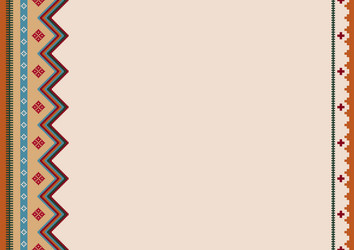 Native American Design Border